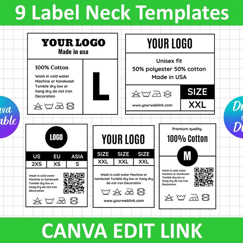 Custom Neck Labels - Etsy