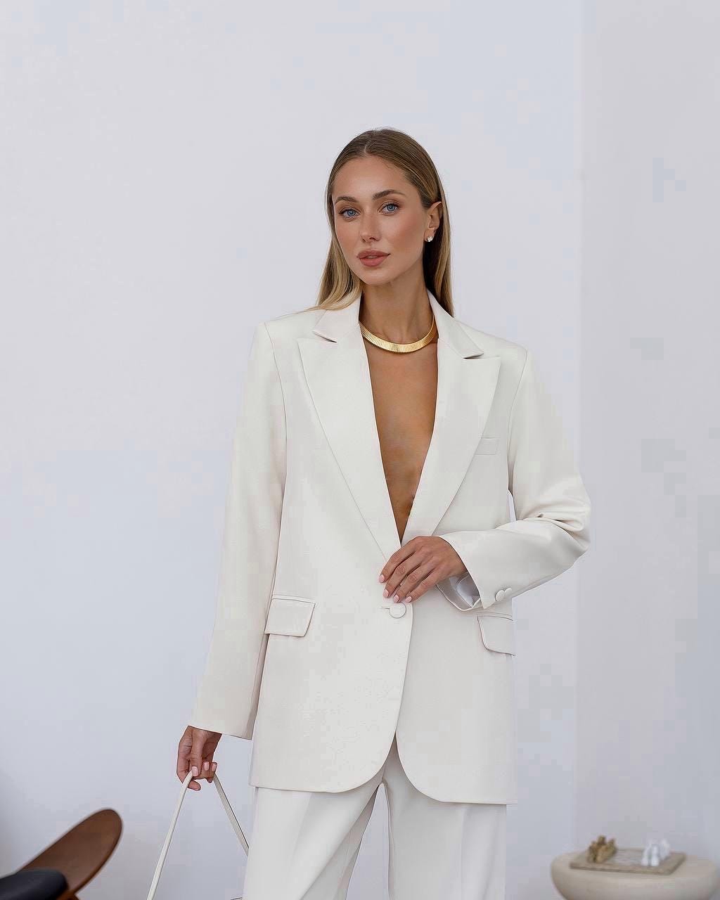 Wedding Party Suits ,ivory Suit Set for Women, Courthouse Wedding ...