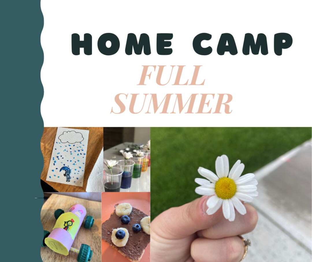 12 Week at Home Summer Camp - 100+ Pages of Educational Activities for ...