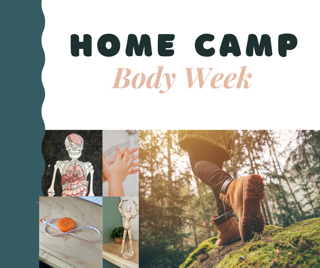 Body Camp Week Activities for Kids - Human Body Lessons, Anatomy Crafts ...