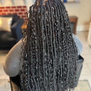 Boho Locs Handmade With Human Hair Curls | Baja Locs| Jah Locs ...