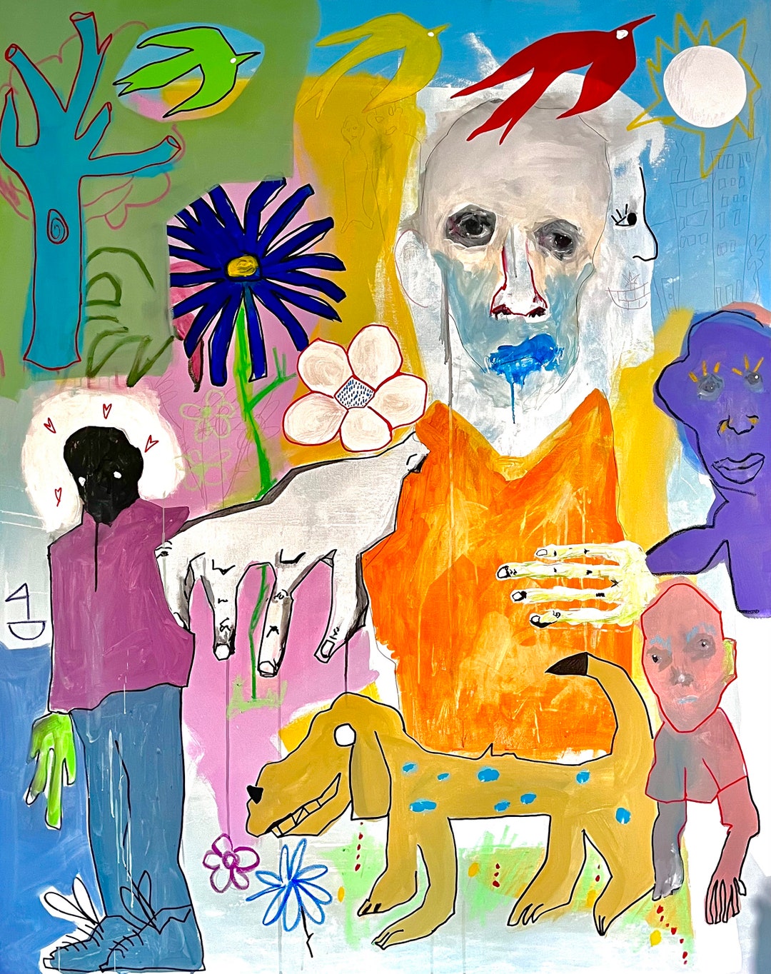 Original Painting, "new Beginnings" Art Print, Abstract Art ...