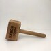 Antique Cedar Works Wooden Mallet/hammer - Etsy