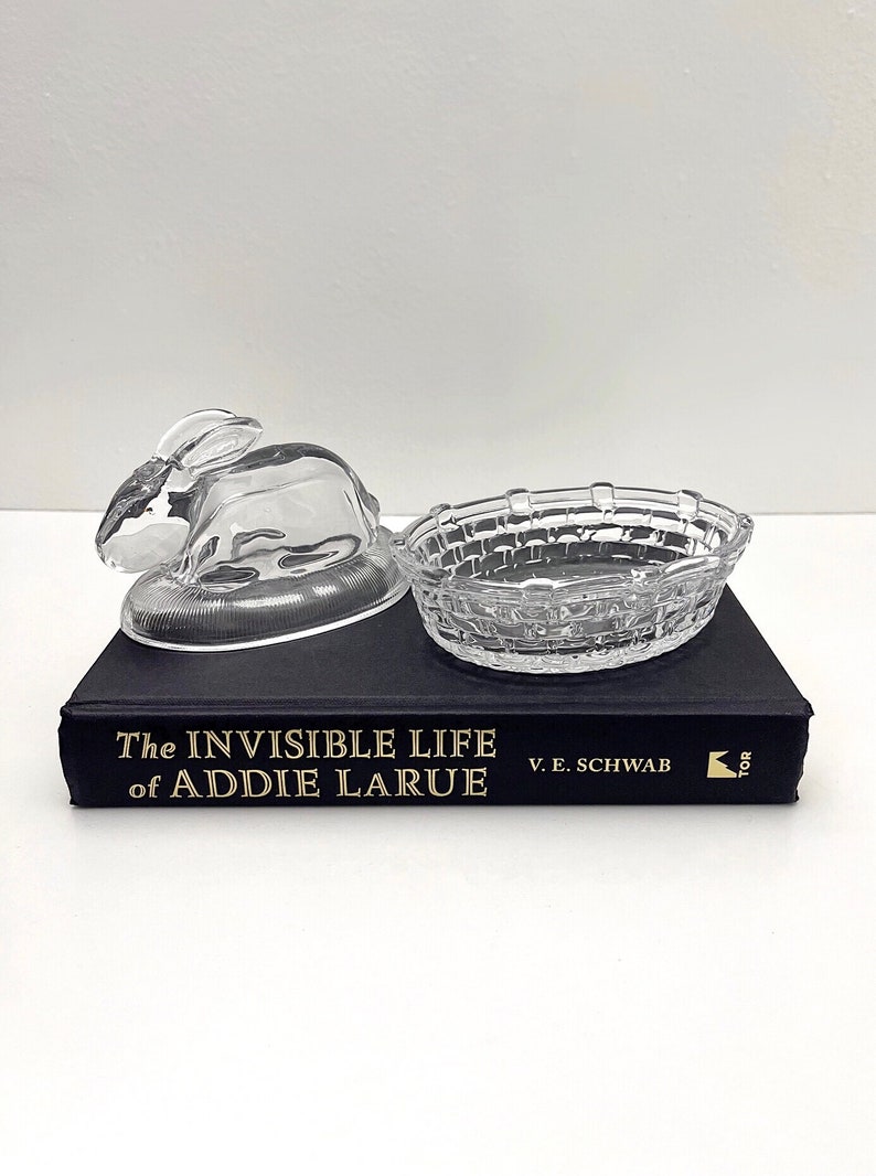 Bunny Rabbit Candy Lidded Dish - Etsy