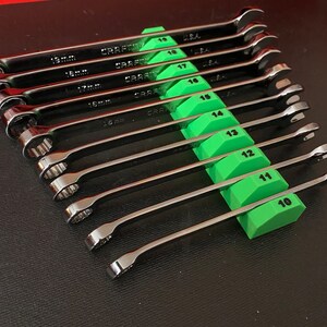 Magnetic Labeled Vertical Wrench Organizer Racks - Etsy