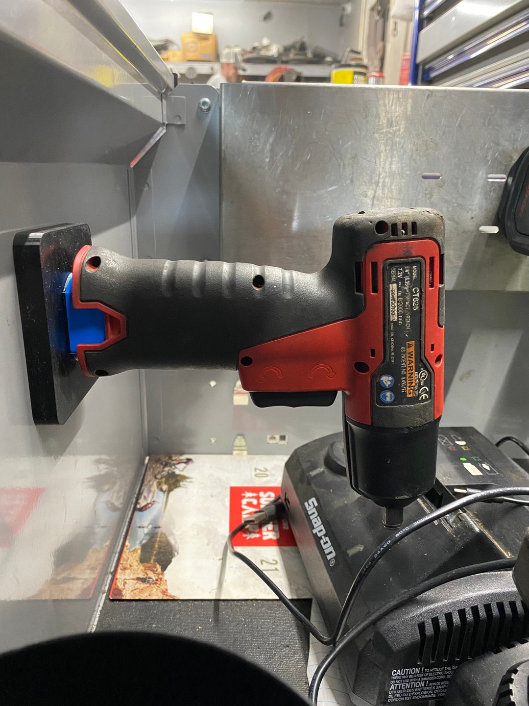 Snap on 14.4v Bare Tool Holder W/integrated Magnetic Base - Etsy