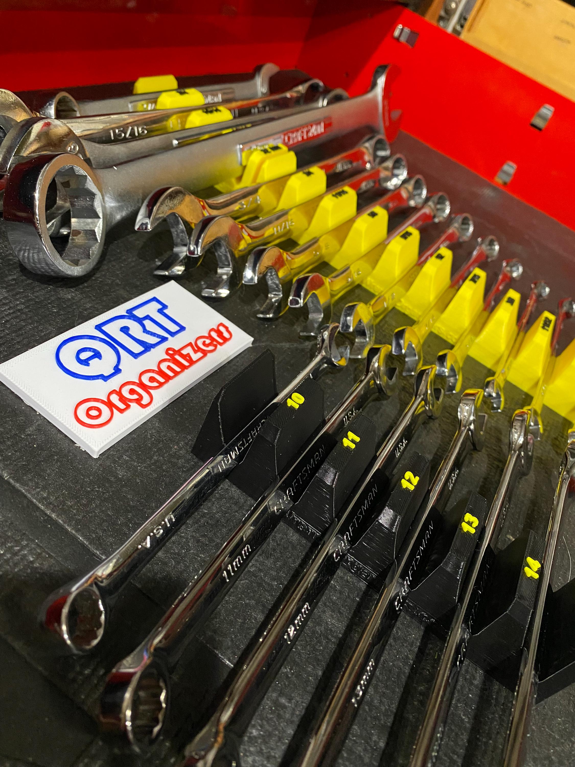 Extreme Magnetic Slanted Wrench Organizer Racks - Etsy