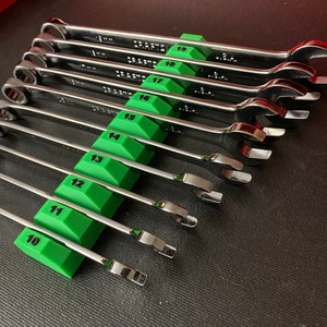 Magnetic Labeled Vertical Wrench Organizer Racks - Etsy