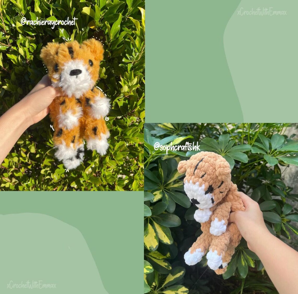 Mini Cheetah Crochet Pattern- Snuggler Crochet Pattern- Amigurumi- PDF ...
