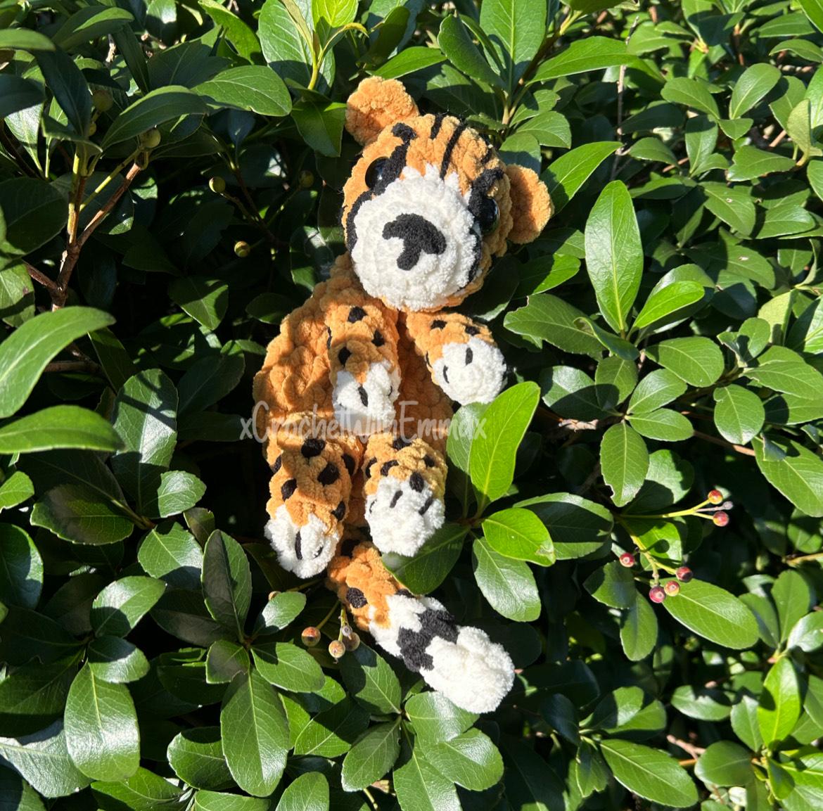 Mini Cheetah Crochet Pattern- Snuggler Crochet Pattern- Amigurumi- PDF ...