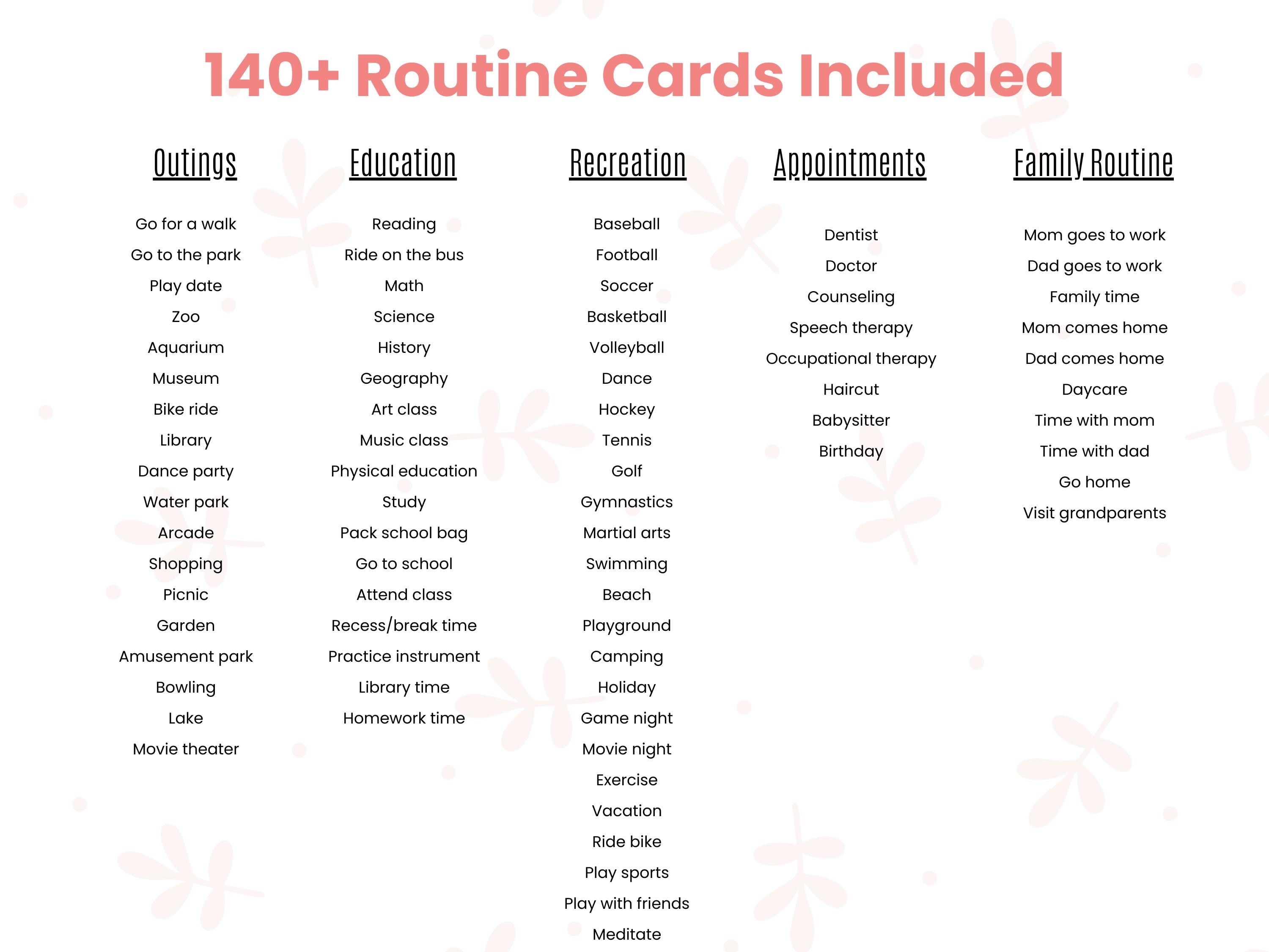 Coping Skills Cards, Emotion Cards, Routine Cards Bundle Set of 3 for ...