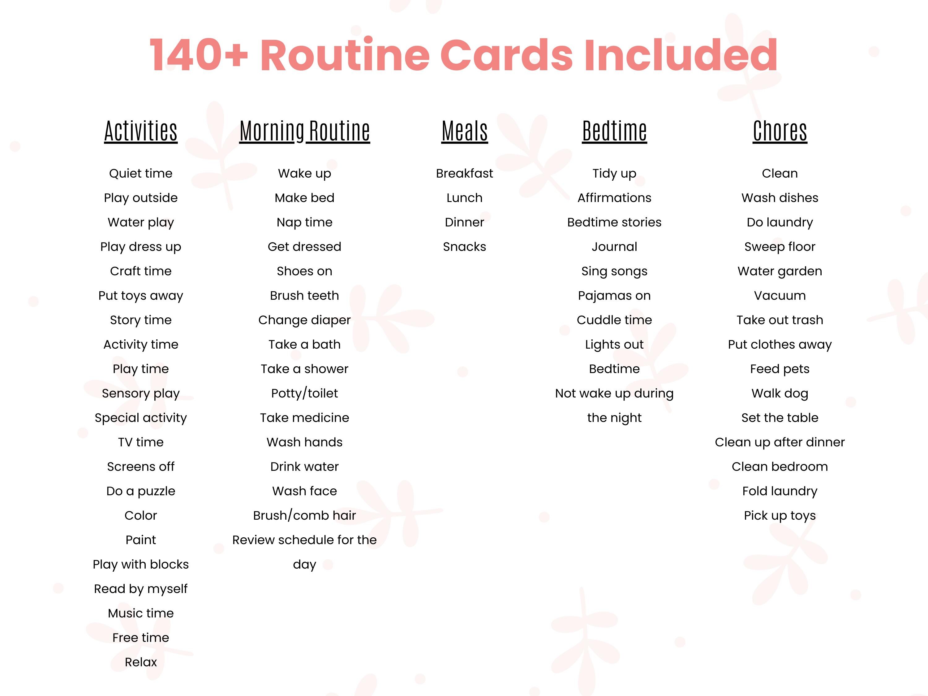 Coping Skills Cards, Emotion Cards, Routine Cards Bundle Set of 3 for ...