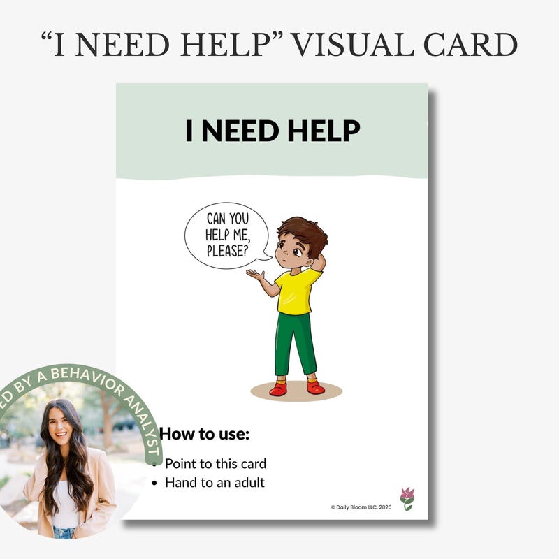 I Need Help Cards - Etsy UK