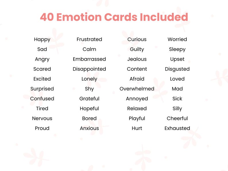 Coping Skills Cards, Emotion Cards, Routine Cards Bundle Set of 3 for ...