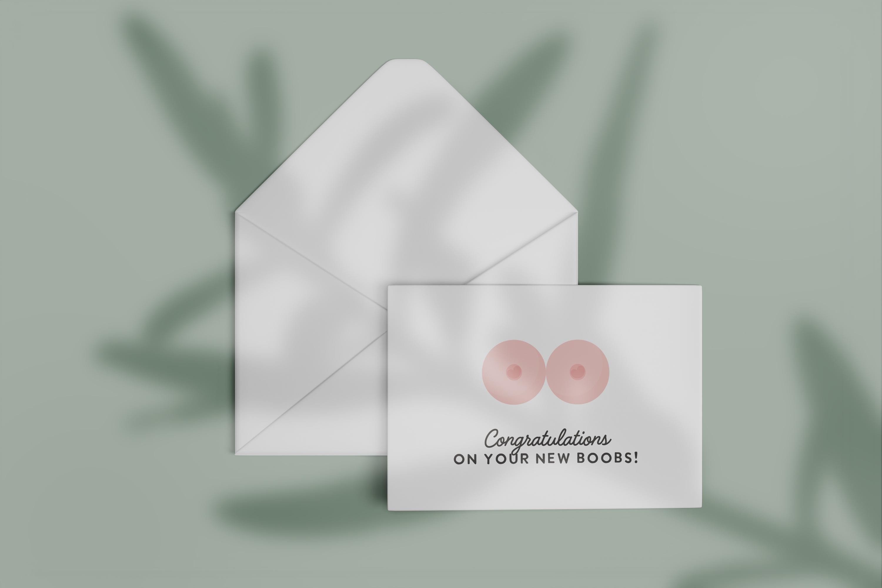 Printable Congratulations Breast Surgery Card Instant Digital Download ...