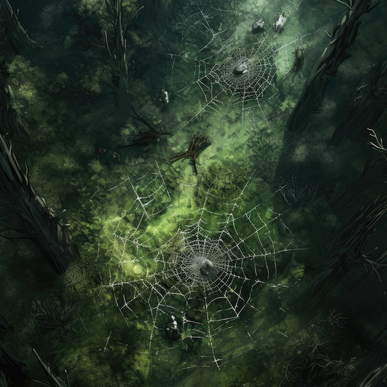 Forest Battlemaps, Dnd Maps, D&D, Pathfinder, Gridded Maps, Roll20 ...