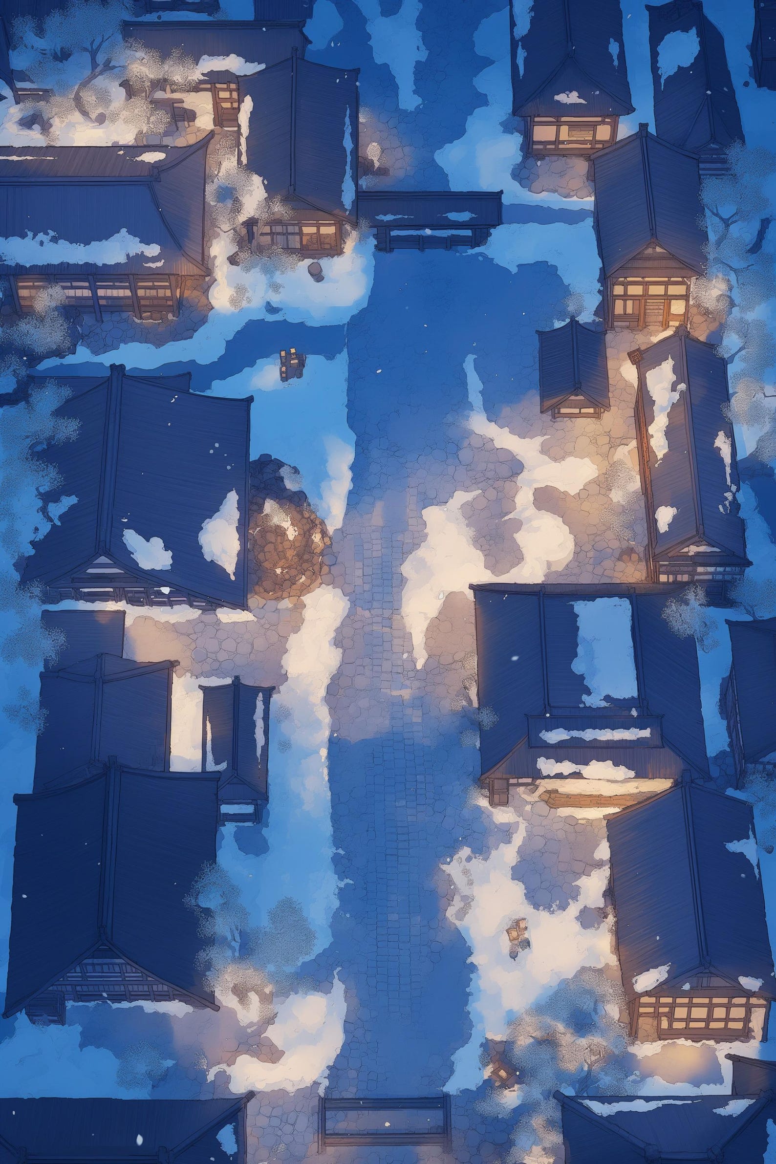 Eastern Battlemaps, Dnd Maps, Asian, D&D, Eastern, Gridded Maps, Roll20 ...