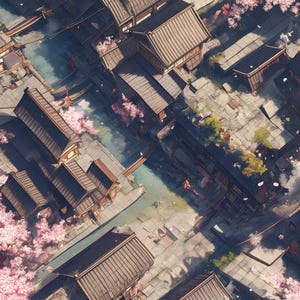 Eastern Battlemaps, Dnd Maps, Asian, D&D, Eastern, Gridded Maps, Roll20 ...