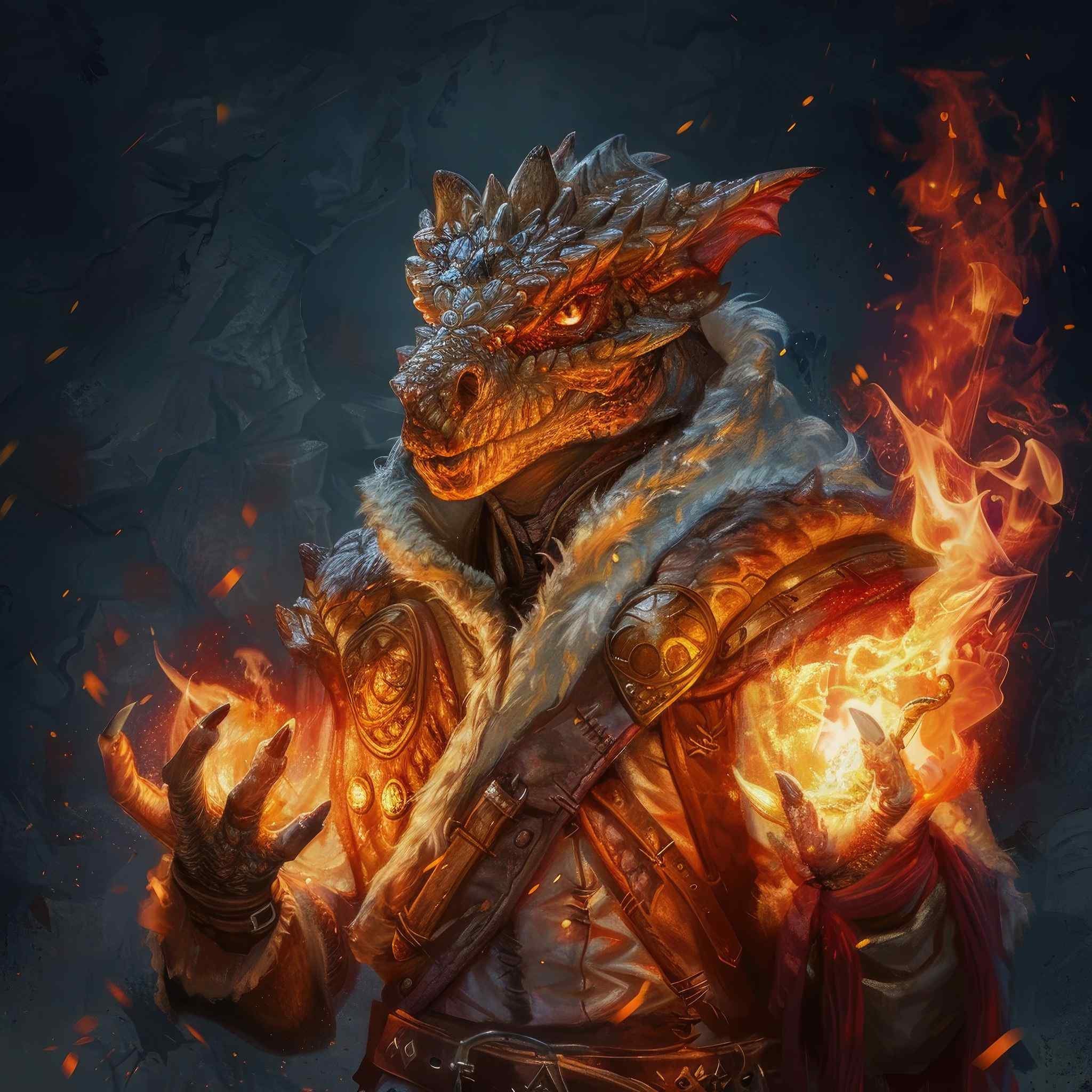 Dragonborn Fantasy Portraits, Dnd Tokens, RPG Portraits, Monster Tokens ...