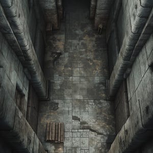 Jail Battlemaps, Dnd Maps, Prison, Dungeon, D&D, Pathfinder, Gridded ...