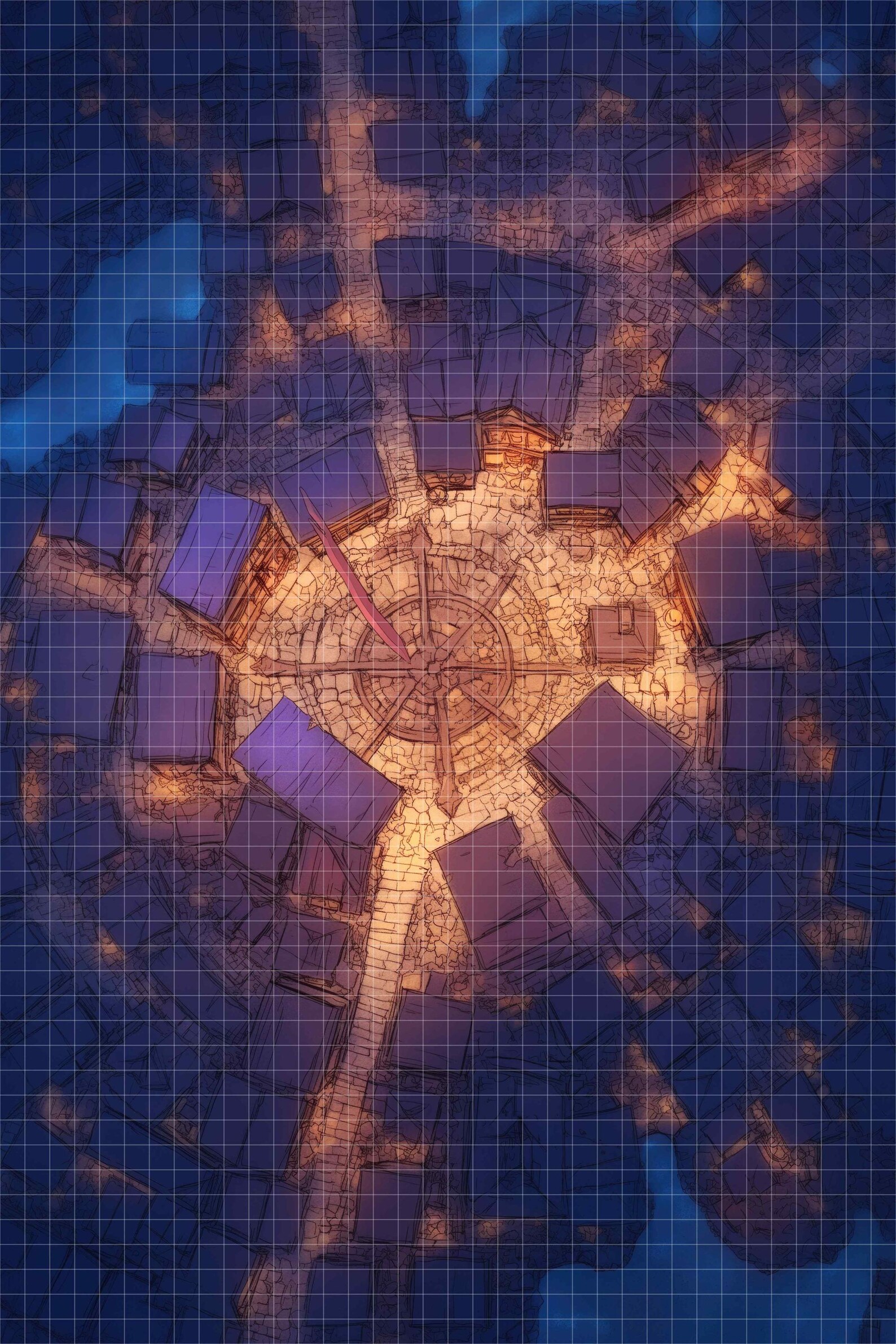 Underdark Battlemaps, Dnd Maps, D&D, Darklands, Gridded Maps, Cave ...