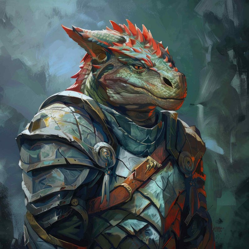 Dragonborn Fantasy Portraits, Dnd Tokens, RPG Portraits, Monster Tokens ...