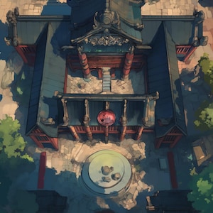 Asian Battlemaps, Dnd Maps, Japanese, D&D, Eastern, Gridded Maps ...