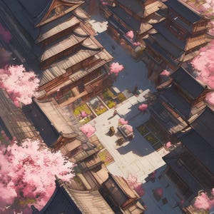 Asian Battlemaps, Dnd Maps, Japanese, D&D, Eastern, Gridded Maps ...