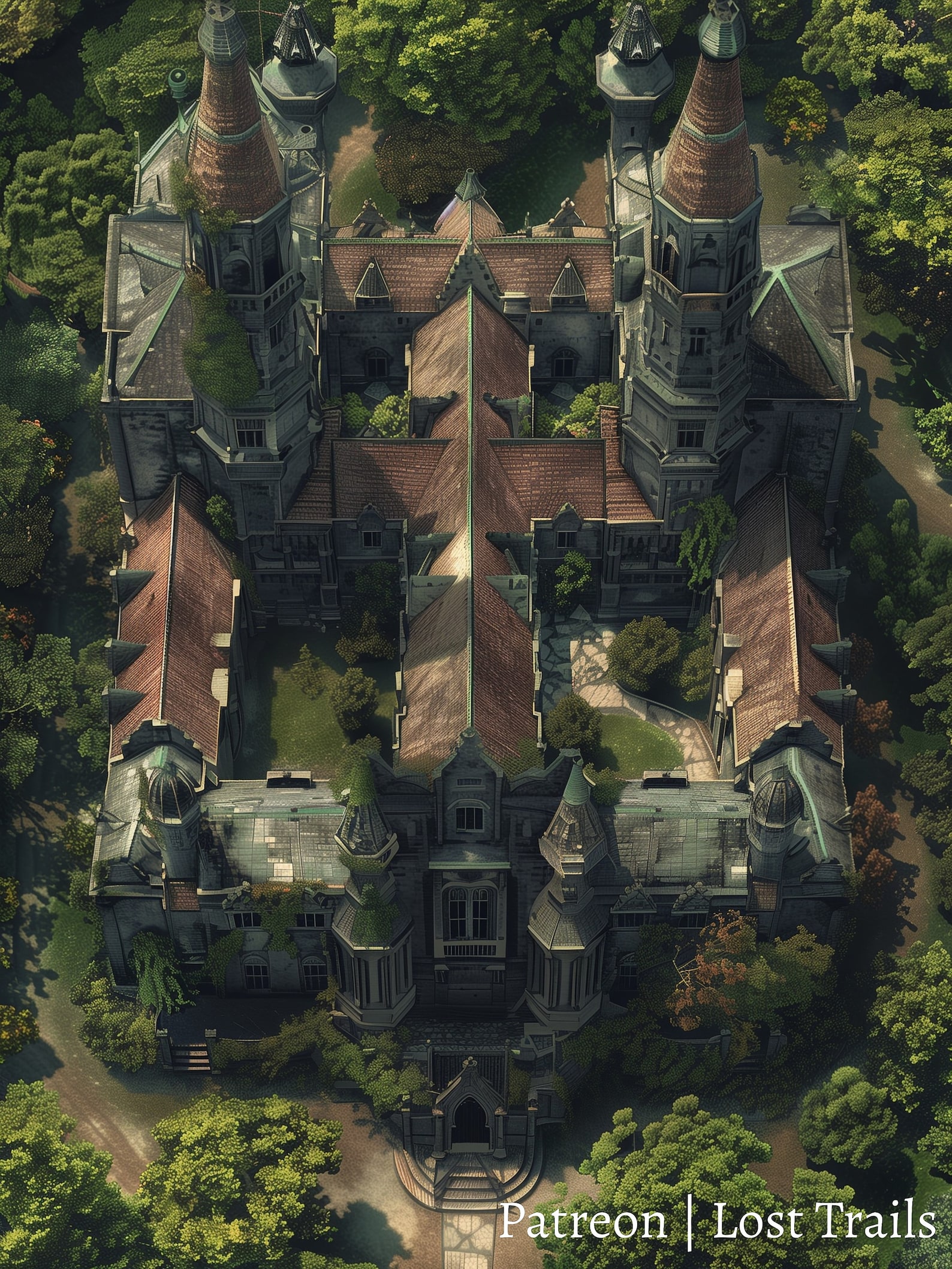 Library Battlemaps, Dnd Maps, D&D, Wizard's Academy, Pathfinder ...