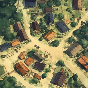 Forest Battlemaps, Forest Road, Dnd Maps, D&D, Pathfinder, Gridded Maps ...