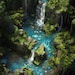 Jungle Battlemaps, Dnd Maps, Waterfall, River, Gridded Maps, D&D, Rpg ...