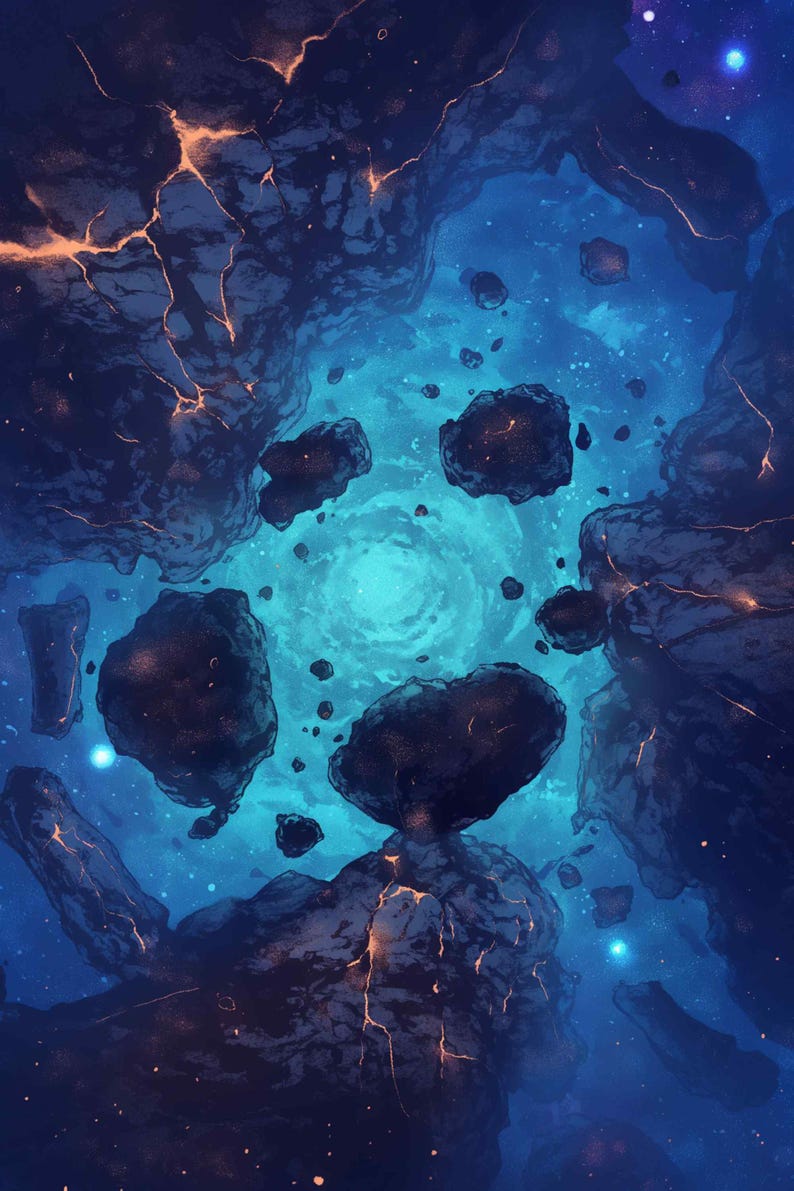 Outer Space Battlemaps, Dnd Maps, Sci Fi Maps, Warhammer, Gridded Maps ...