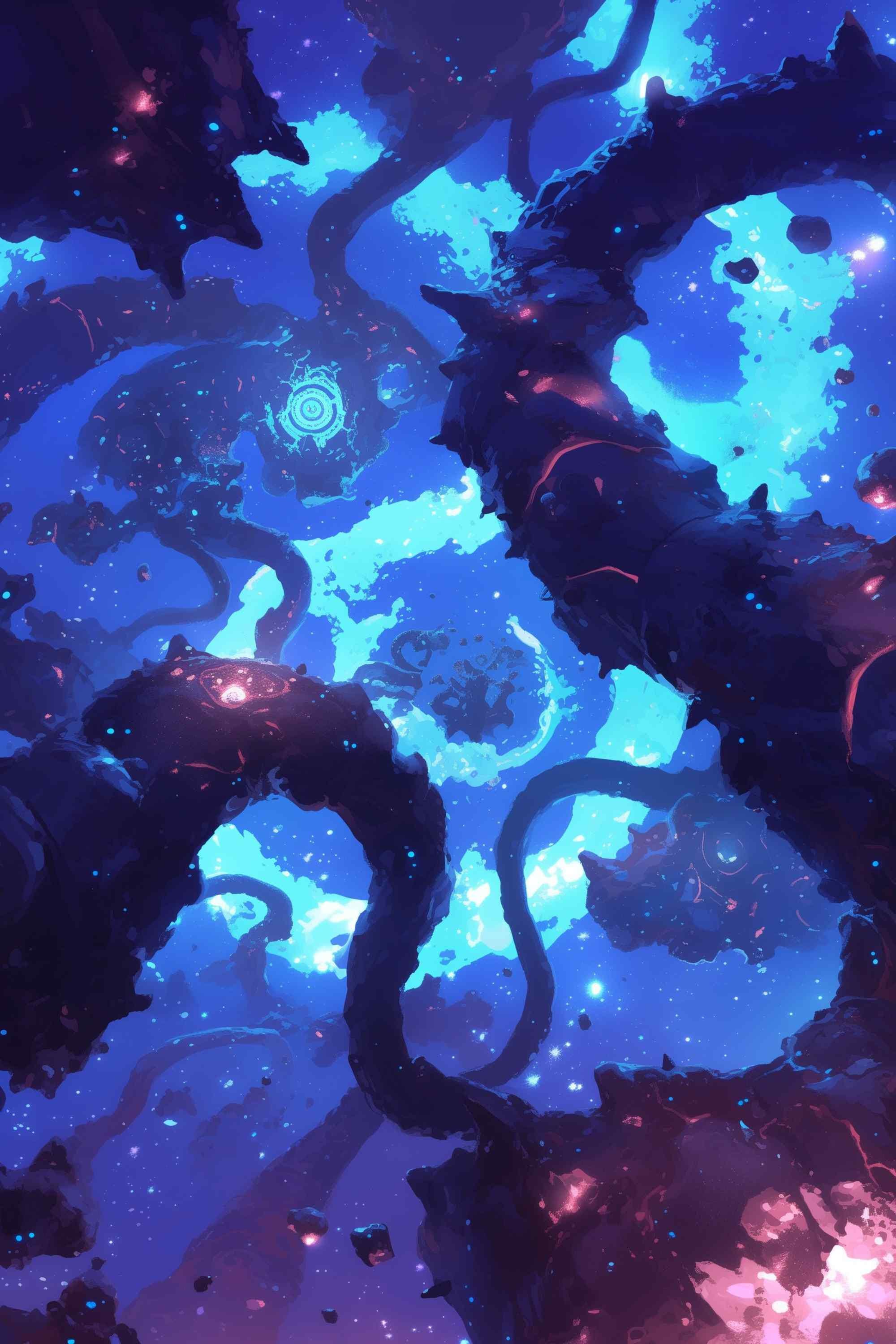 Outer Space Battlemaps, Dnd Maps, Sci Fi Maps, Warhammer, Gridded Maps ...