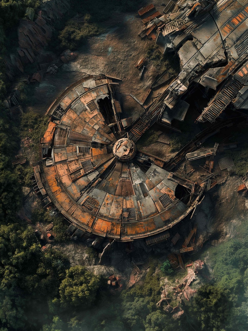 Spaceship Battlemaps, Dnd Maps, Sci-fi, Modern, Gridded Maps, Star Wars ...