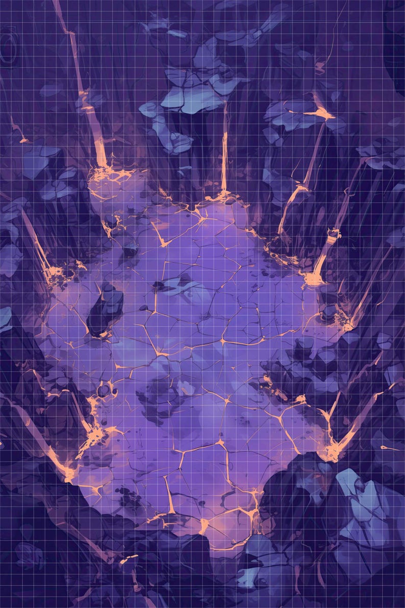 Underdark Battlemaps, Dnd Maps, D&D, Darklands, Gridded Maps, Cave ...