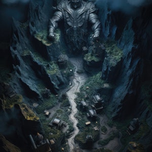 Mountain Battlemaps, Dnd Maps, Cave Map, River Map, D&D, Pathfinder ...