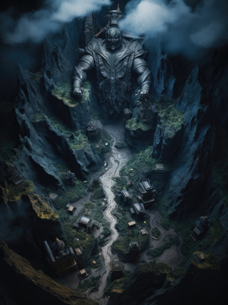 Mountain Battlemaps, Dnd Maps, Cave Map, River Map, D&D, Pathfinder ...