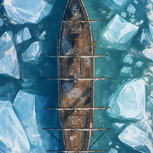 Ice Battlemaps, Snow, Dnd Maps, Winter, Arctic, D&D, Tundra, Gridded ...