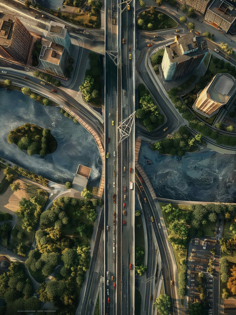 Modern City Battlemaps, Dnd Maps, Modern Maps, Cyberpunk, City, Gridded ...