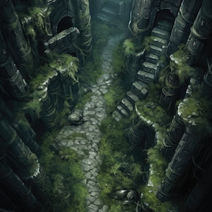 Jungle Battlemaps, Dnd Maps, Waterfall, River, Gridded Maps, D&D, Rpg ...