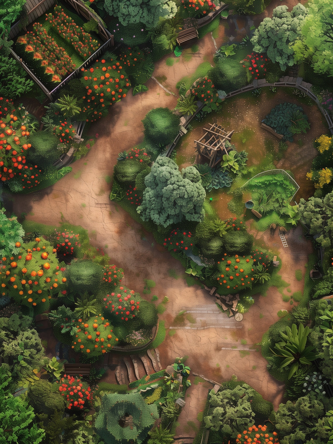 Farm Battlemaps, Dnd Maps, D&D, Pathfinder, Farmland, Gridded Maps ...