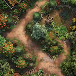 Farm Battlemaps, Dnd Maps, D&D, Pathfinder, Farmland, Gridded Maps ...