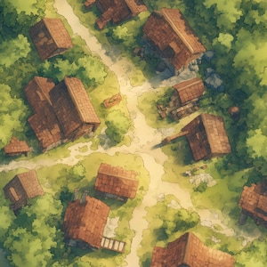 Forest Battlemaps, Forest Road, Dnd Maps, D&D, Pathfinder, Gridded Maps ...