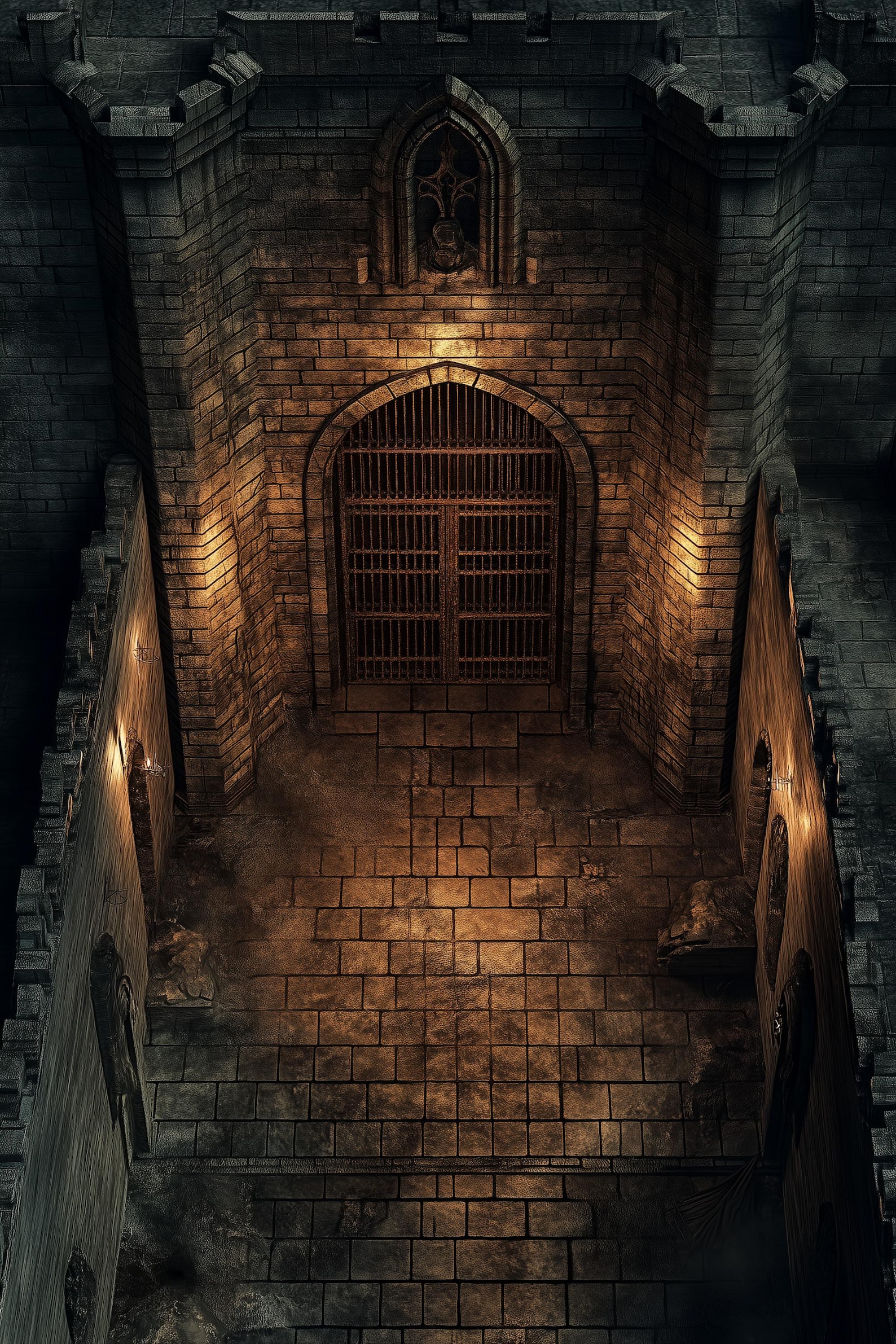 Jail Battlemaps, Dnd Maps, Prison, Dungeon, D&D, Pathfinder, Gridded ...