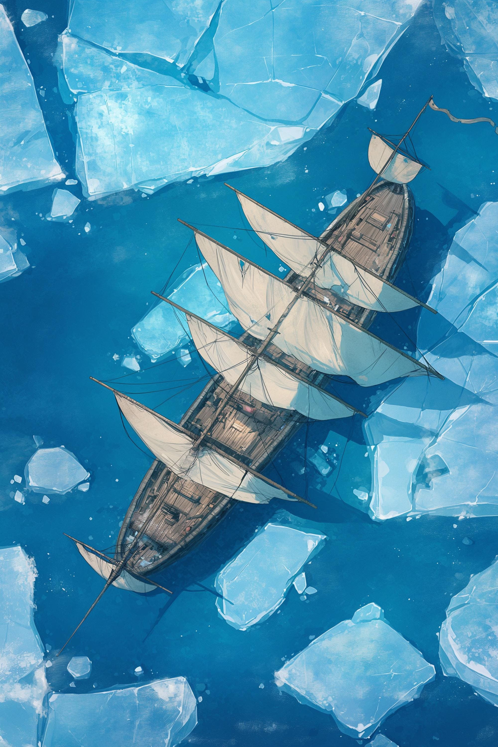 Ice Battlemaps, Snow, Dnd Maps, Winter, Arctic, D&D, Tundra, Gridded ...