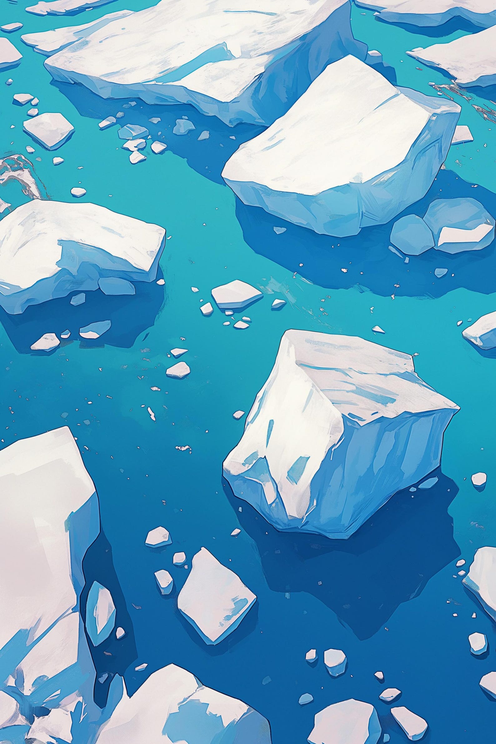 Ice Battlemaps, Snow, Dnd Maps, Winter, Arctic, D&D, Tundra, Gridded ...