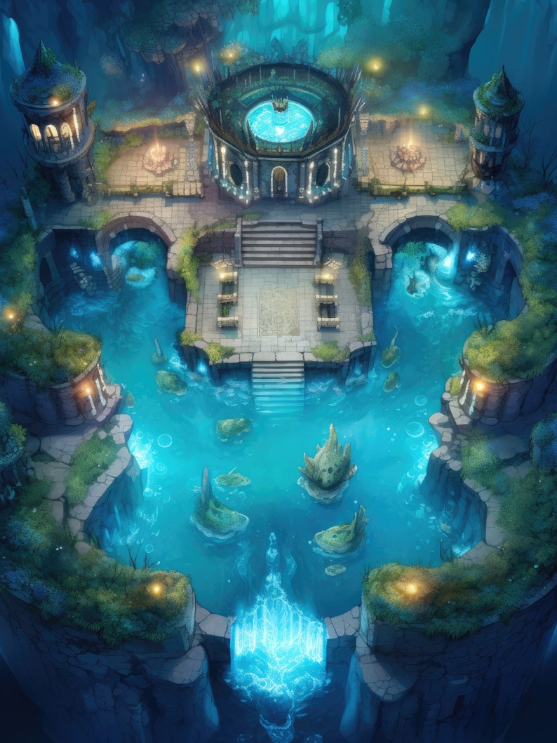 200 Atmospheric Battlemaps for Dungeons & Dragons, Dnd Maps, Fantasy ...