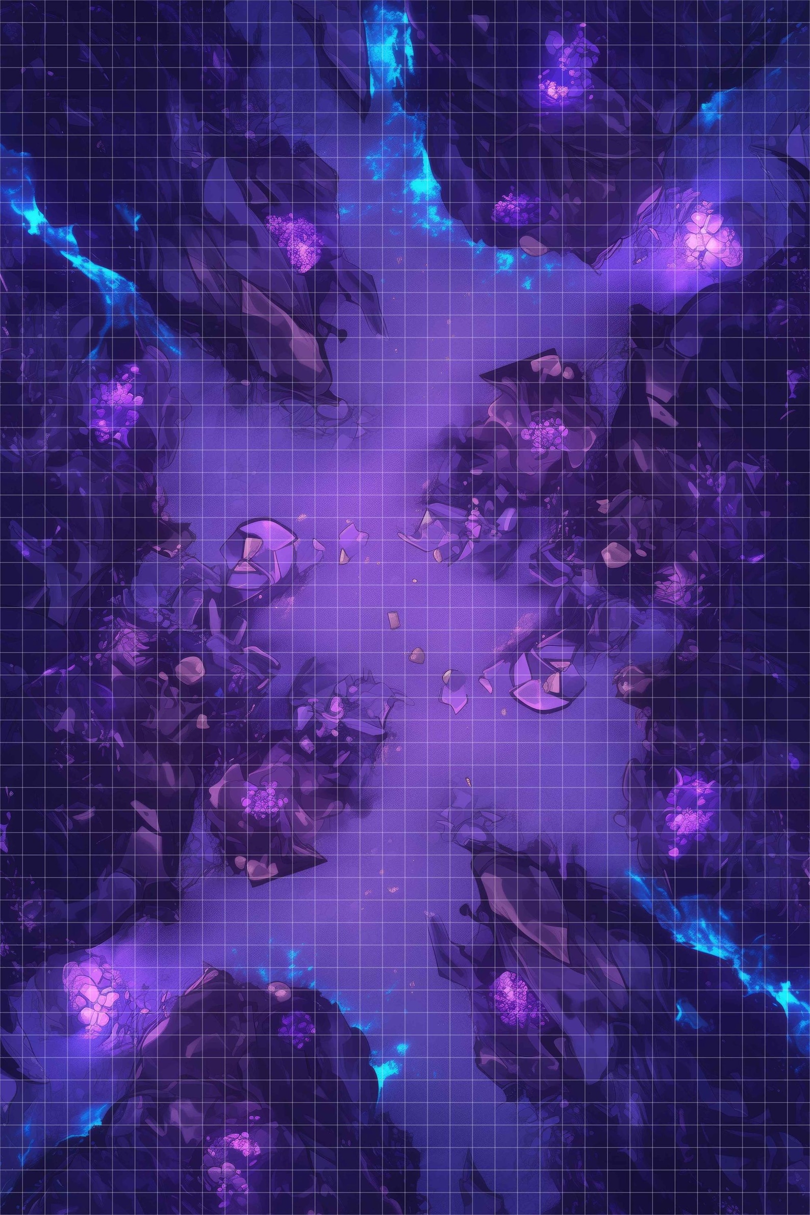 Underdark Battlemaps, Dnd Maps, D&D, Darklands, Gridded Maps, Cave ...