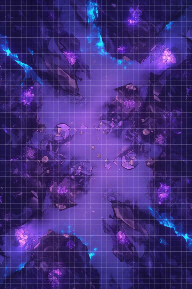 Underdark Battlemaps, Dnd Maps, D&D, Darklands, Gridded Maps, Cave ...