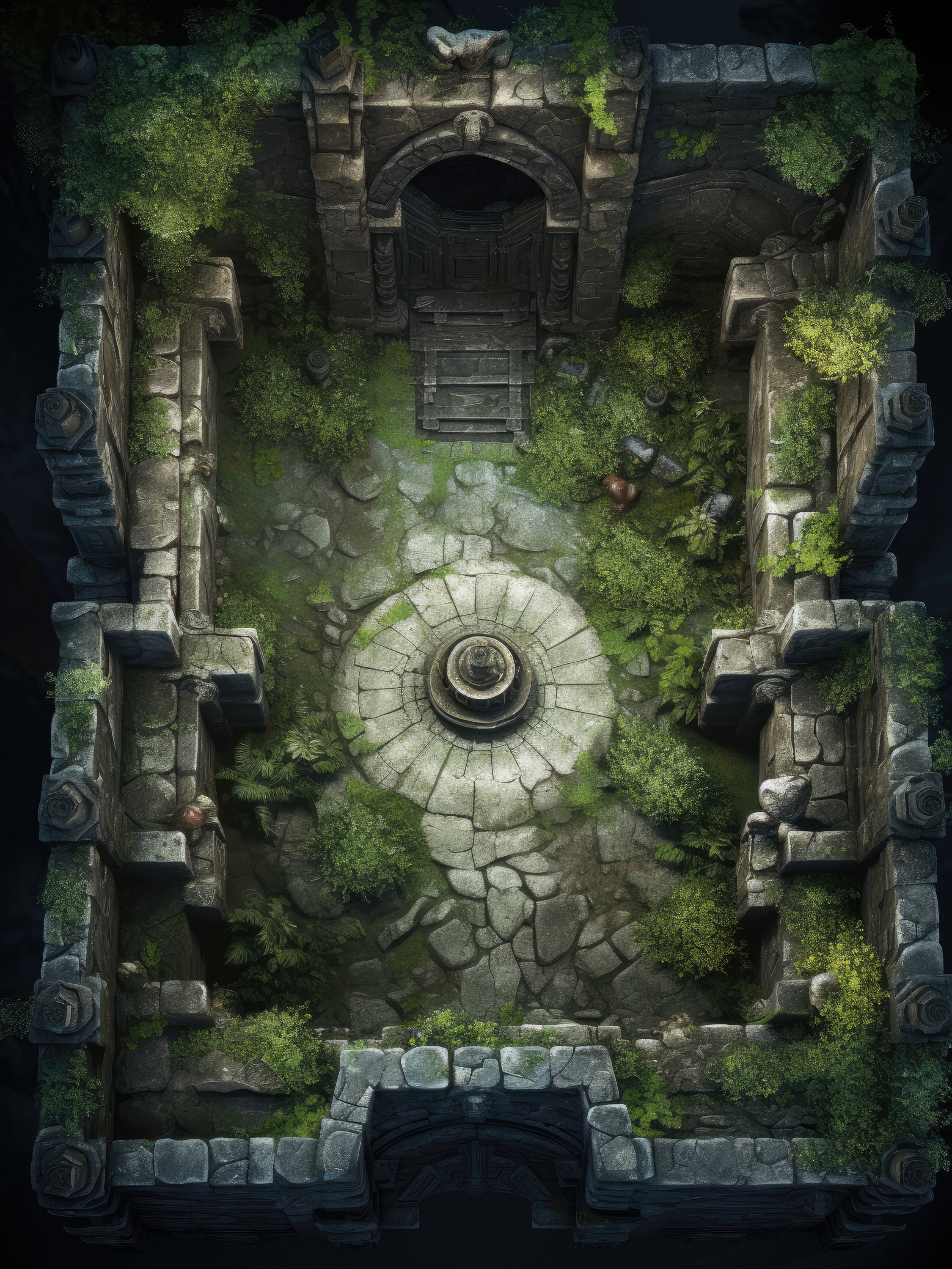 Swamp Battlemaps, Dnd Maps, D&D, Pathfinder, Bog, Marsh, Gridded Maps ...